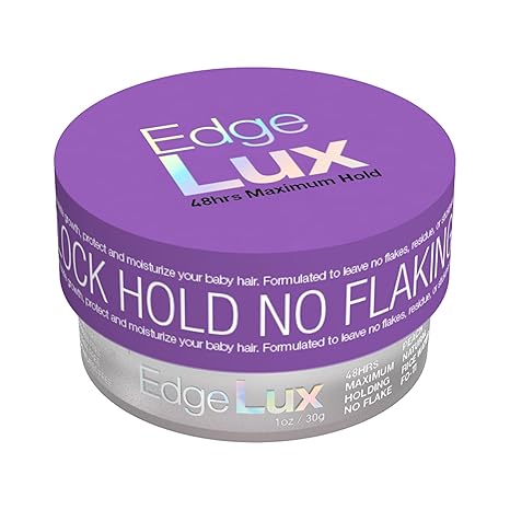 Amazon.com : Lux Collection Edge Lux Edge Control Wax 48 Hour Maximum ...