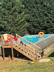 Amazon.com : Intex 32' x 16' x 52" Ultra Frame Rectangular Swimming ...