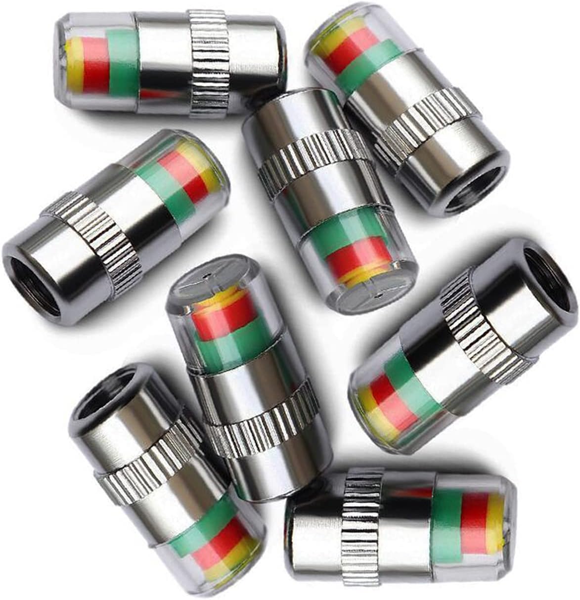 Amazon.com: ANKI HAPPIGO 8Pcs 2.2Bar 32-to-35 PSI Car Tire Pressure ...