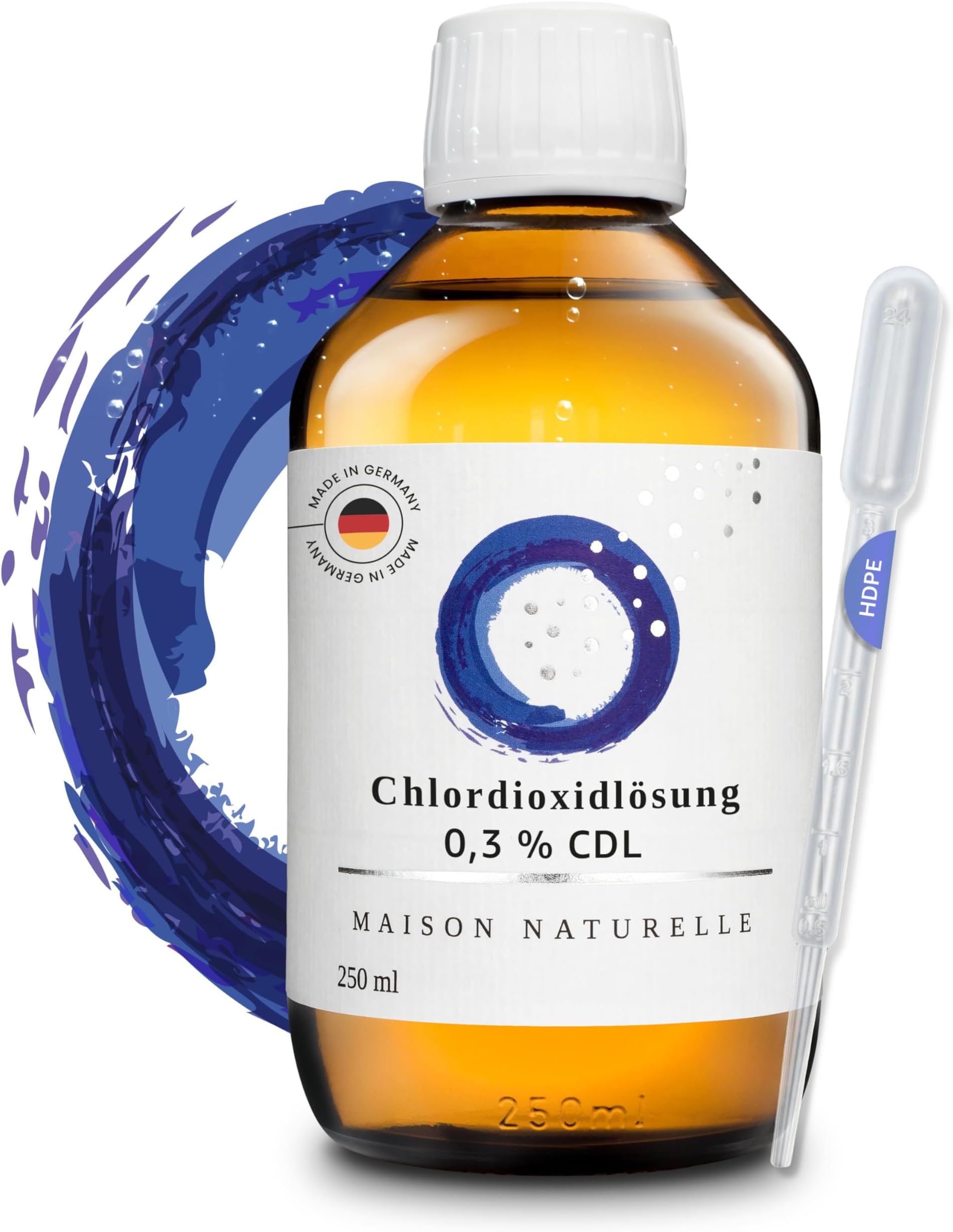 MAISON NATURELLE ® CDL 0,3% (250 ml) - Chlordioxidlösung 0,3 ...