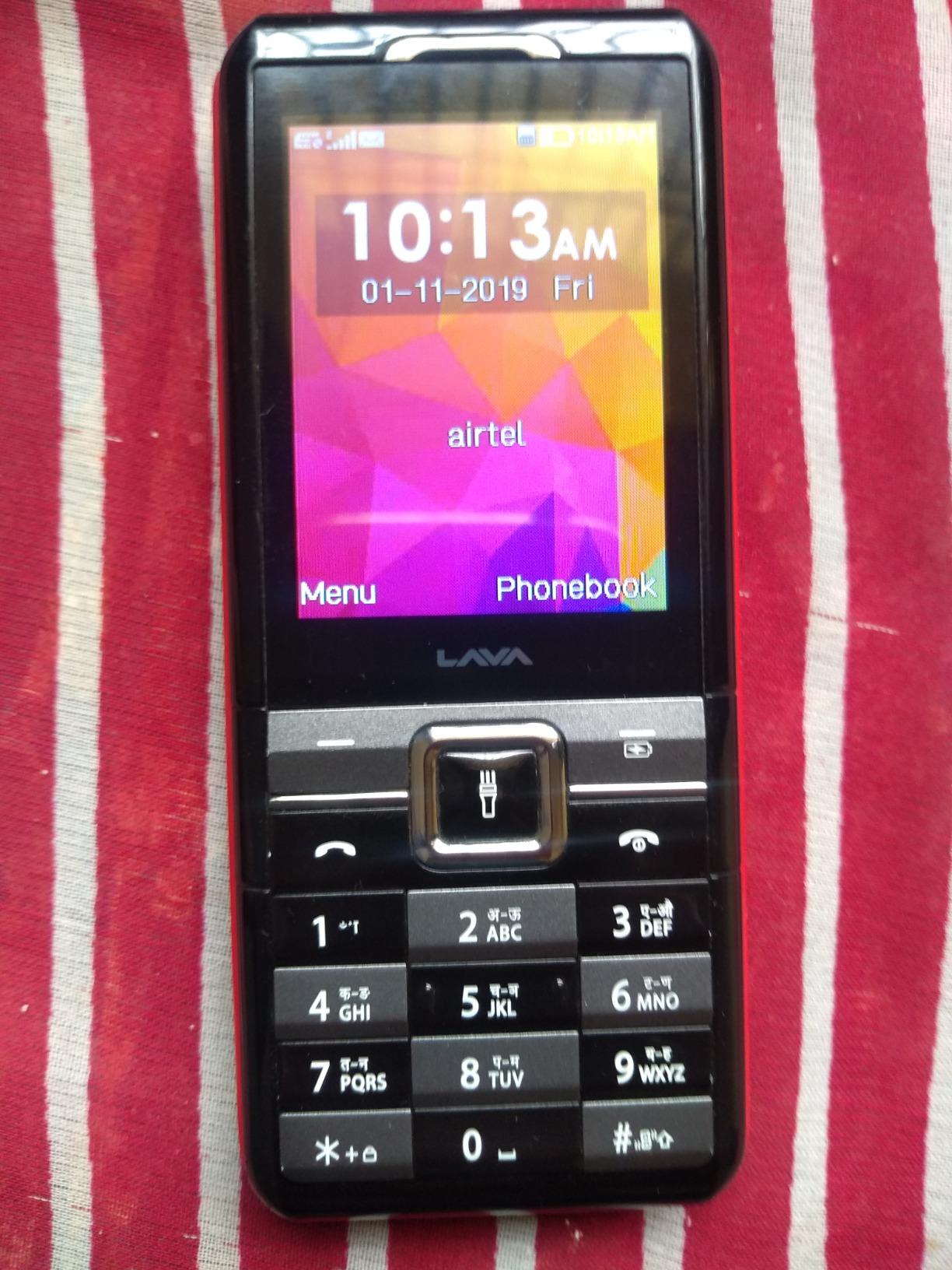 Lava 34 Super (Black-Red) : Amazon.in: Electronics