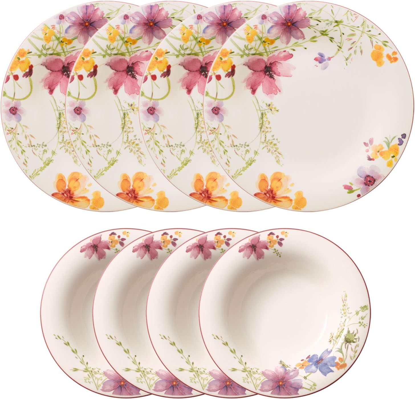 Villeroy & Boch - Mariefleur Gris Basic Servizio di caffè + Mariefleur ...