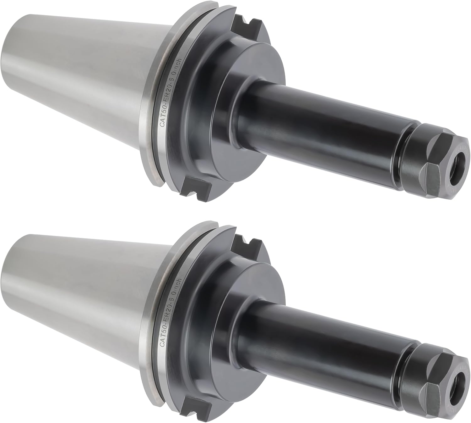 Amazon.com: CME 2 pcs High-Speed CAT 50 Taper ER-20 Collet Chuck Tool ...