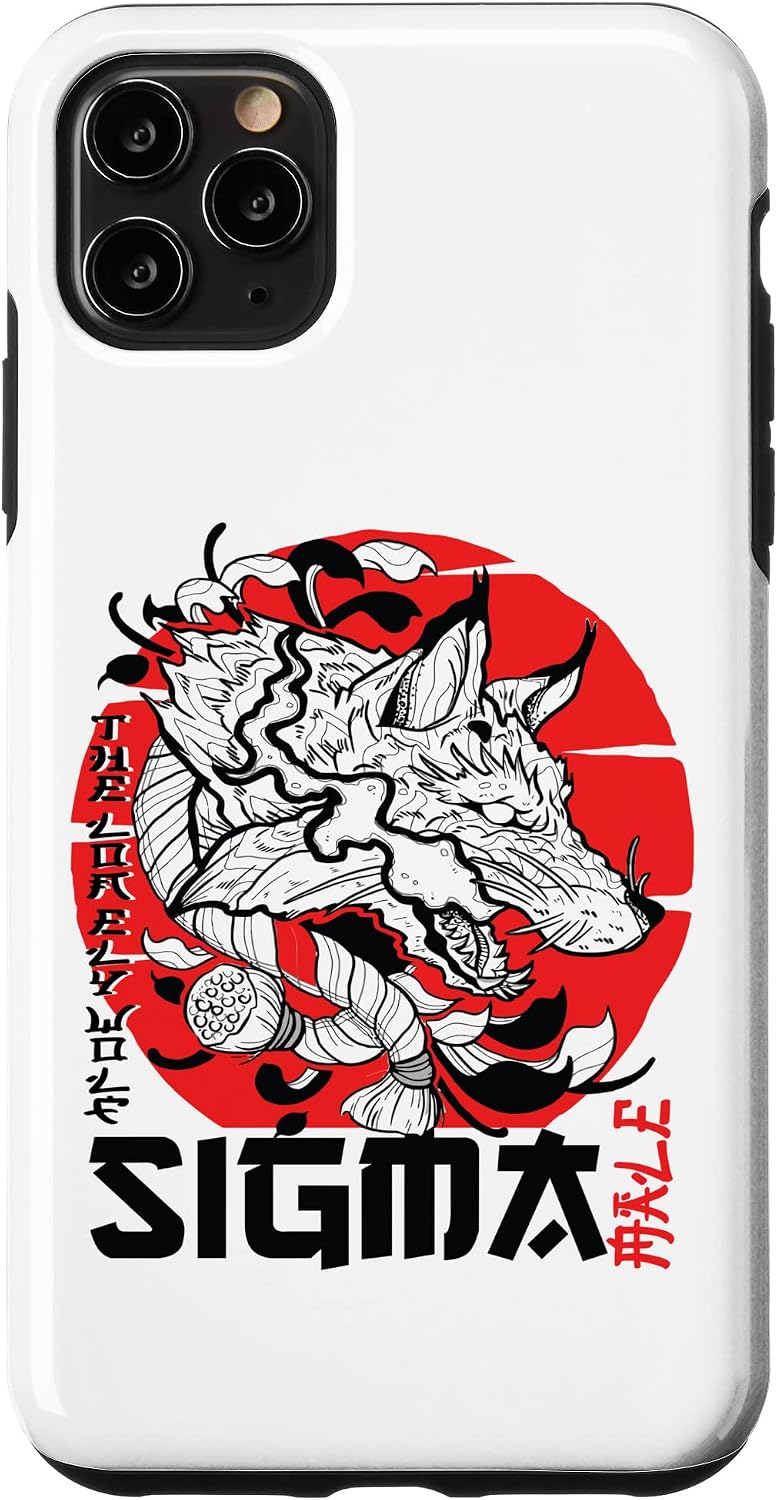 Amazon.com: iPhone 11 Pro Max Sigma Male Grindset The Lonely Wolf Case ...