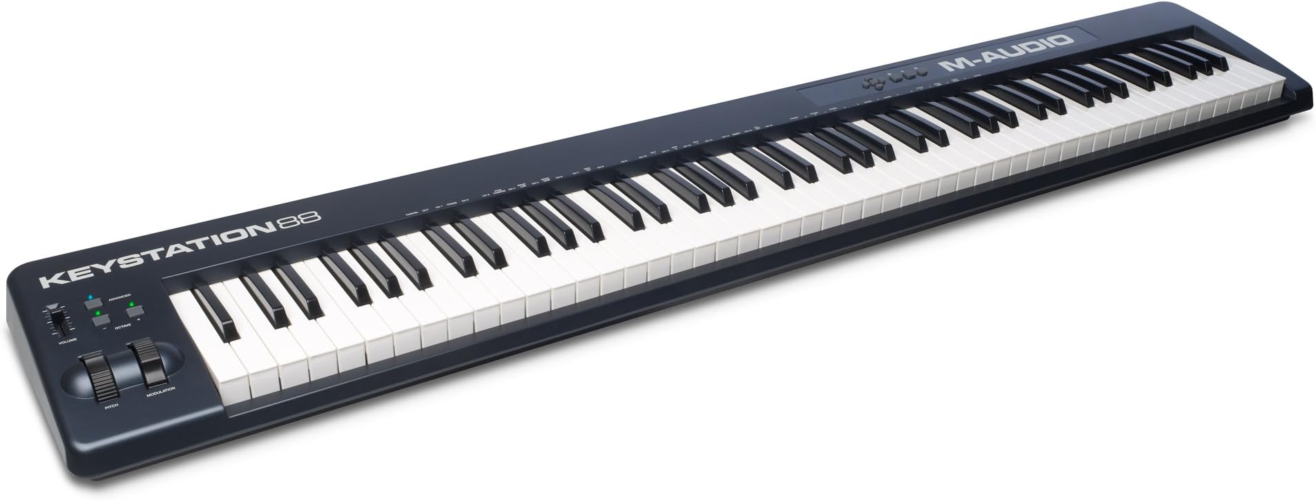 Amazon.com: M-Audio Keystation 88 II - 88 Key USB/MIDI Keyboard ...