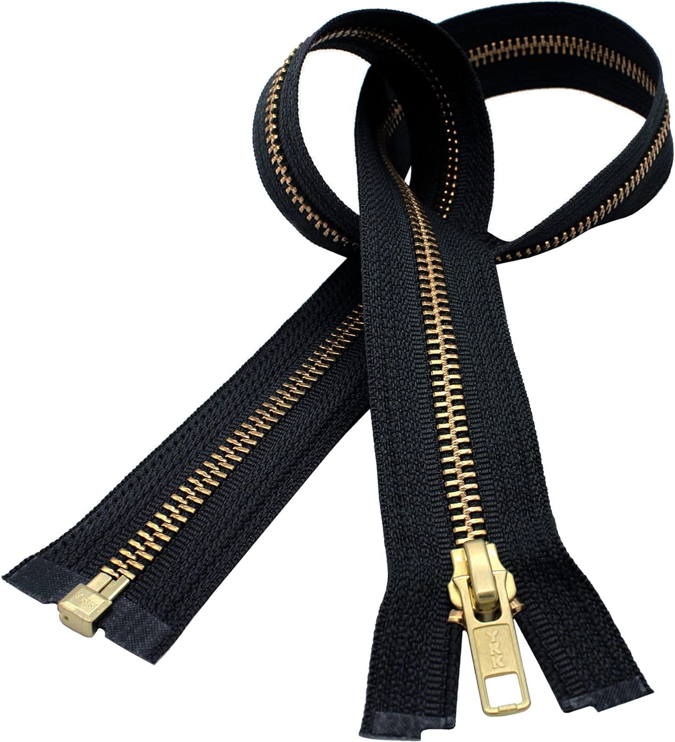 Ykk Zippers Wholesale YKK® Vislon® #10 Finished Zippers Black 36"