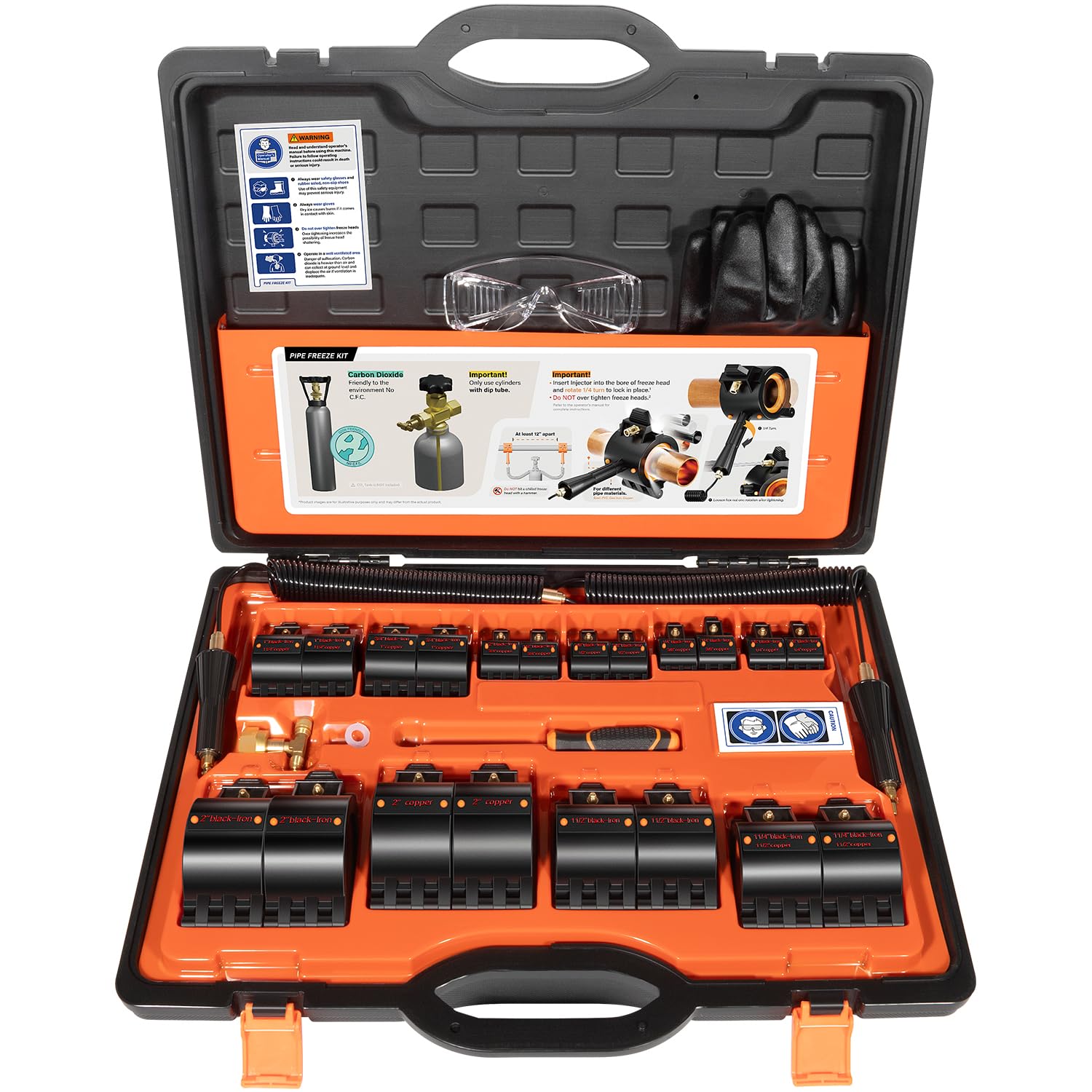 CST2 General Cold-Shot Pipe Freeze Kit, General Pipe Cleaners, Quickly ...