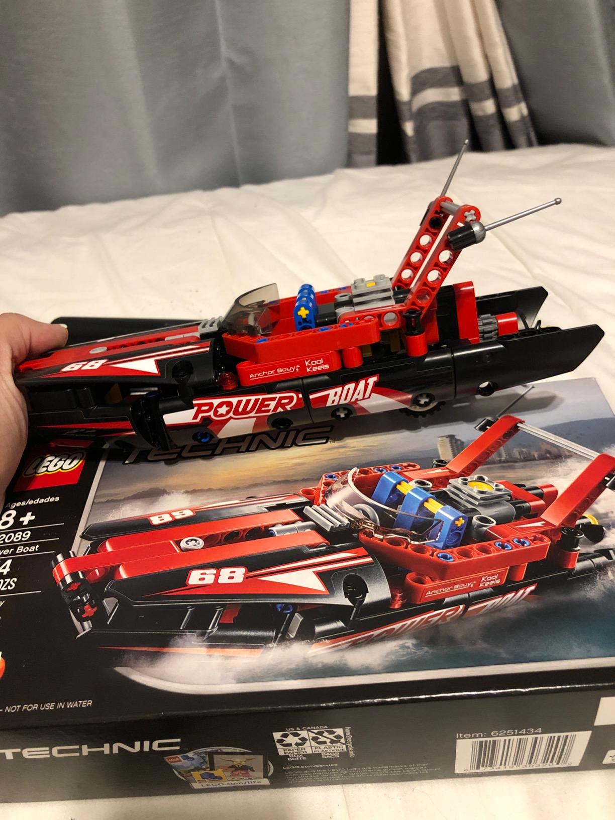 LEGO Technic Power Boat 42089 Building Kit (174 Piece), Building Sets ...