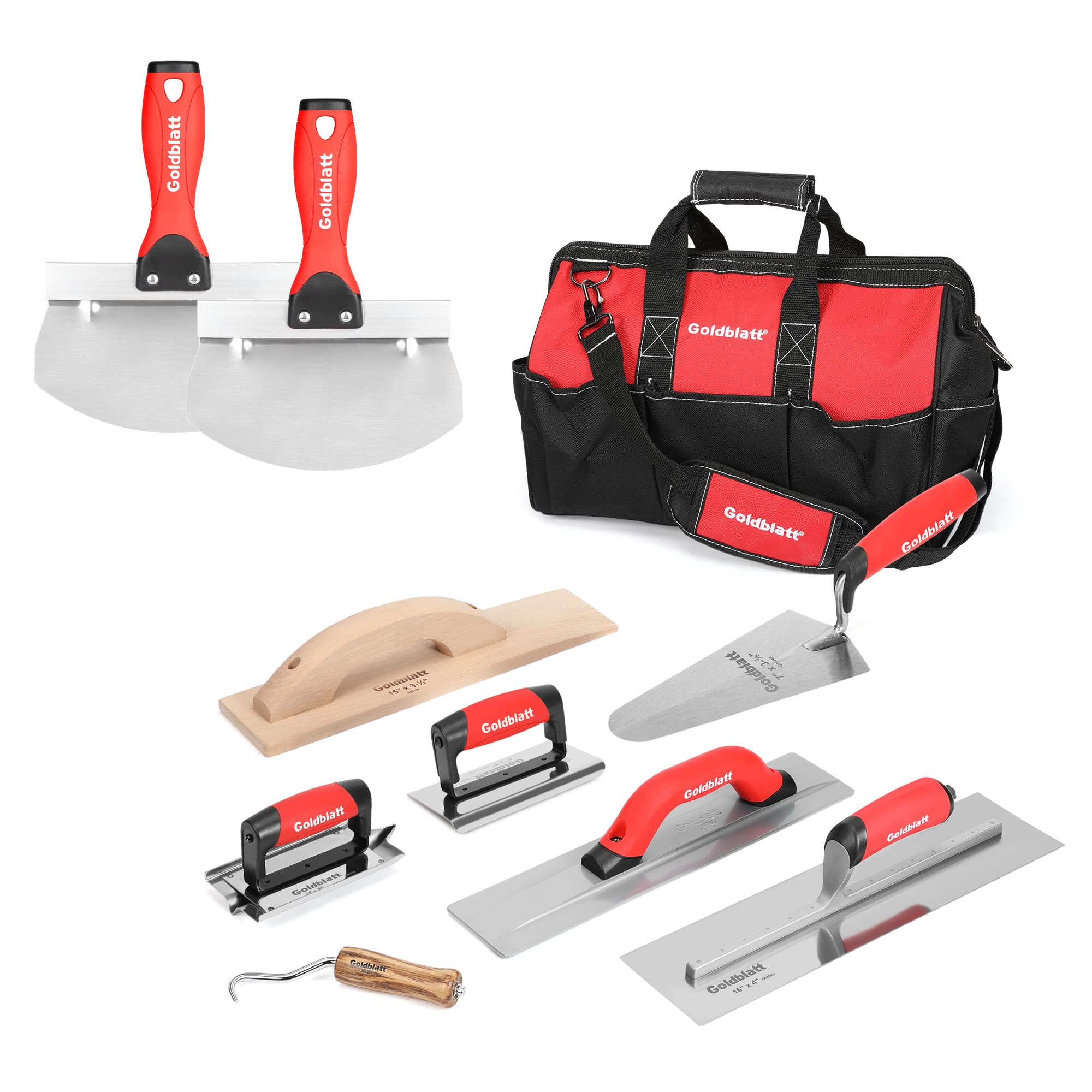 Goldblatt 2 Pieces Upgrade Rustproof Bucket Scoops for Drywall, Plaster ...