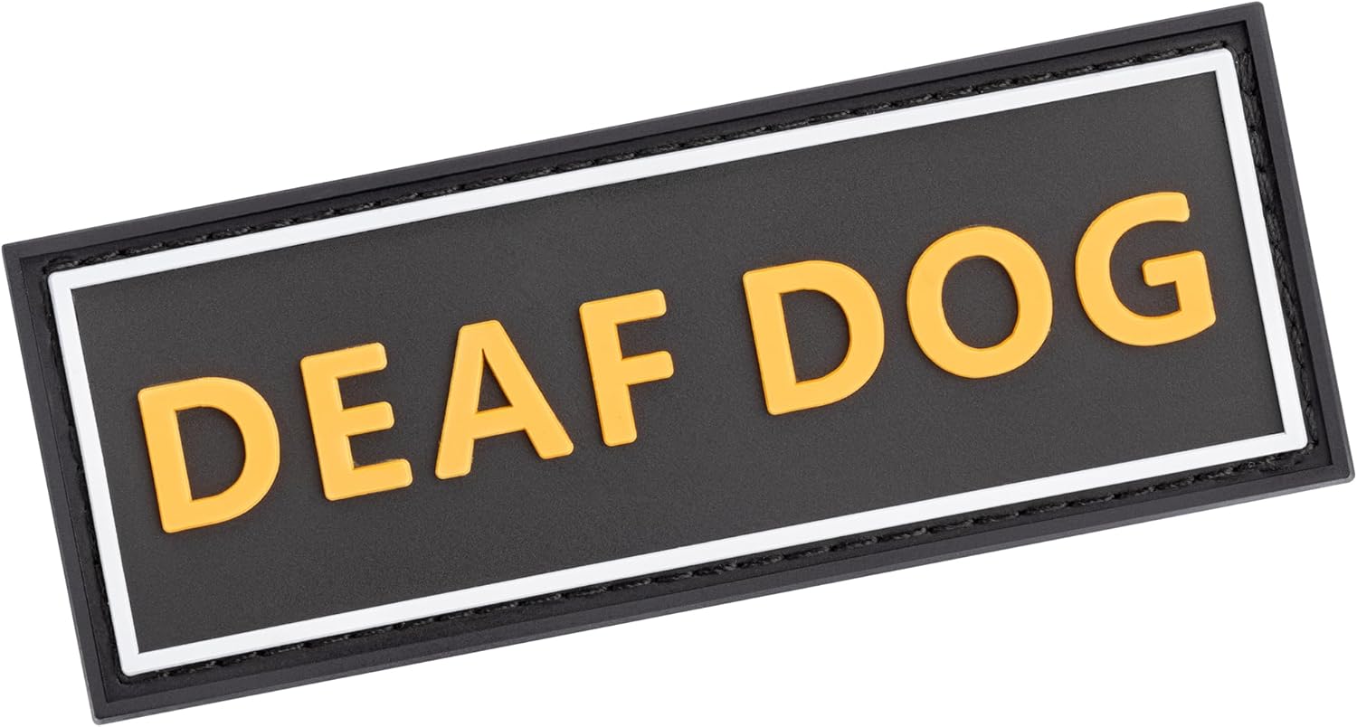 Amazon.com: Dogline Deaf Dog Patches for Harnesses and Vests ...