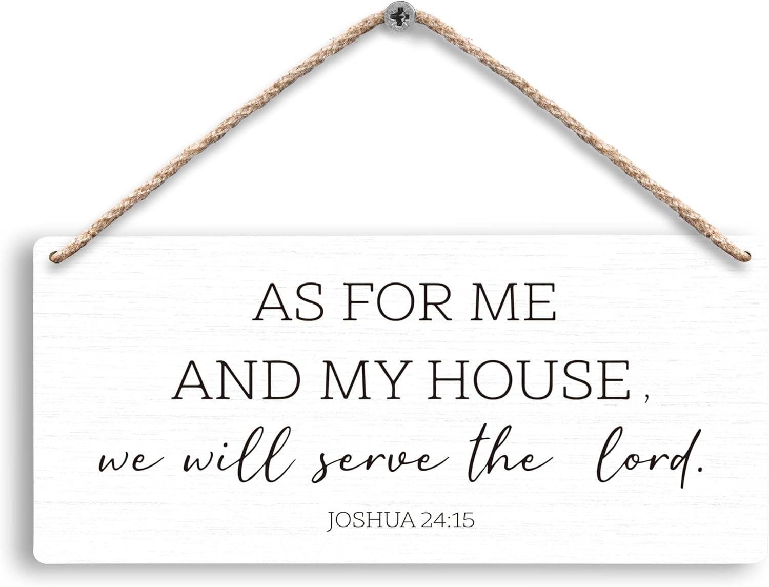 Amazon.com: FUGWN As for Me and My House We Will Serve Christian ...