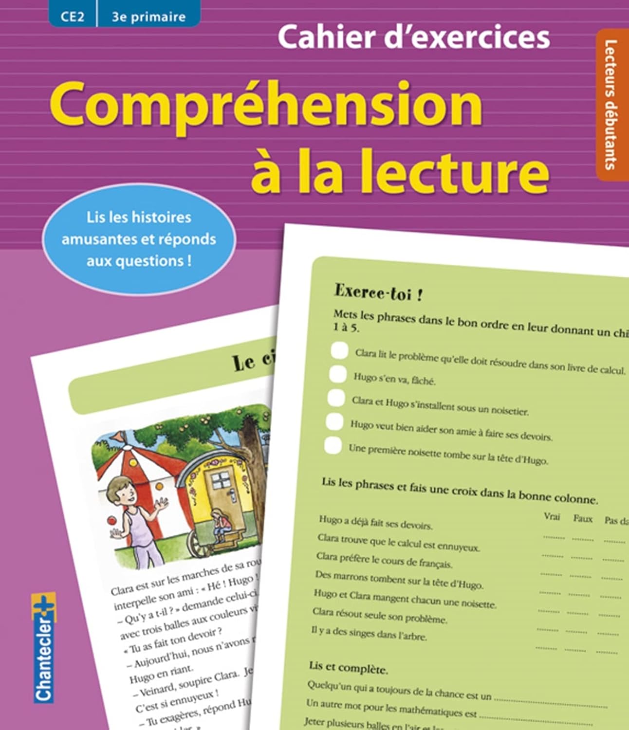Amazon.co.jp: Compréhension à la lecture CE2 : Cahier d'exercices : 本