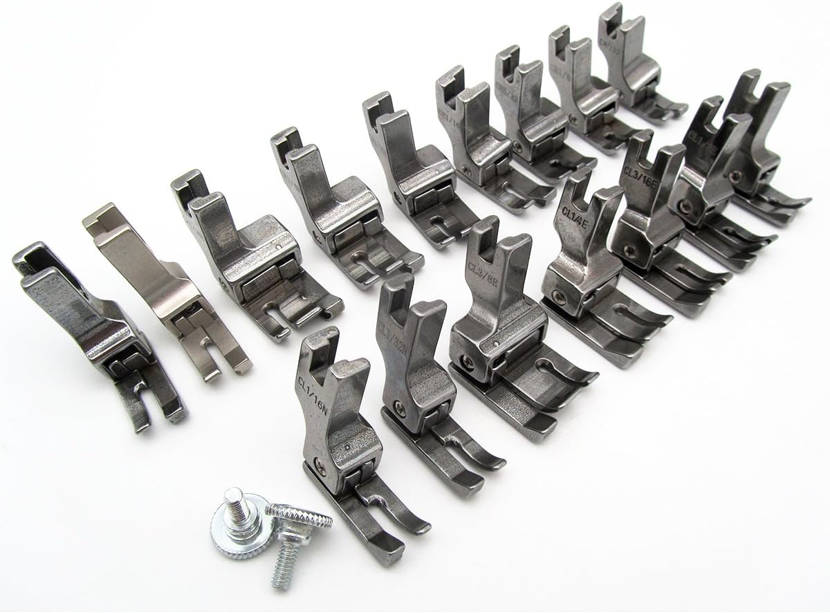 Amazon.com: uxcell Left Compensating Presser Foot Fit for Industrial ...