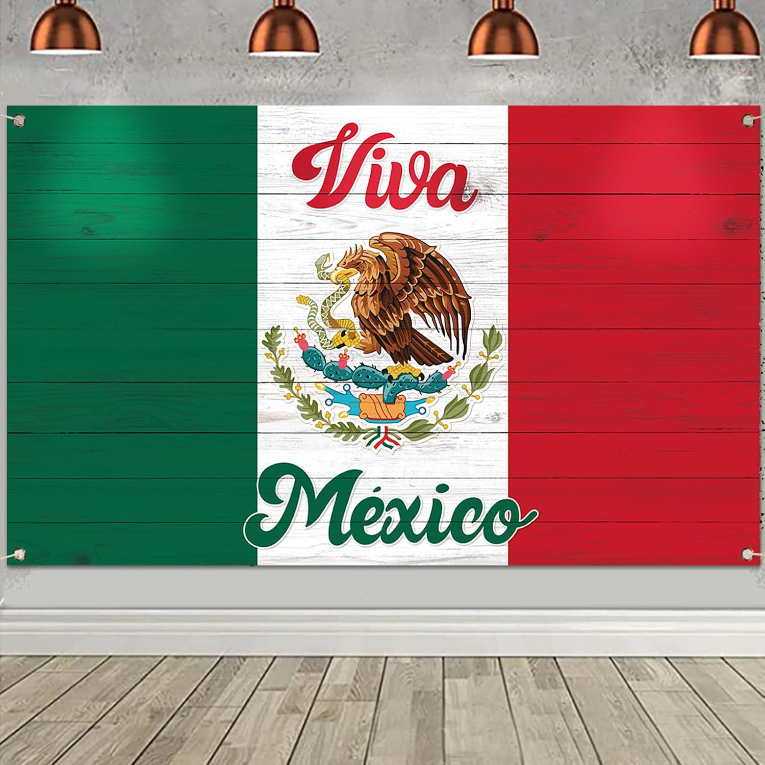 Amazon.com : FARMNALL Mexican Independence Day Photo Backdrop Viva ...