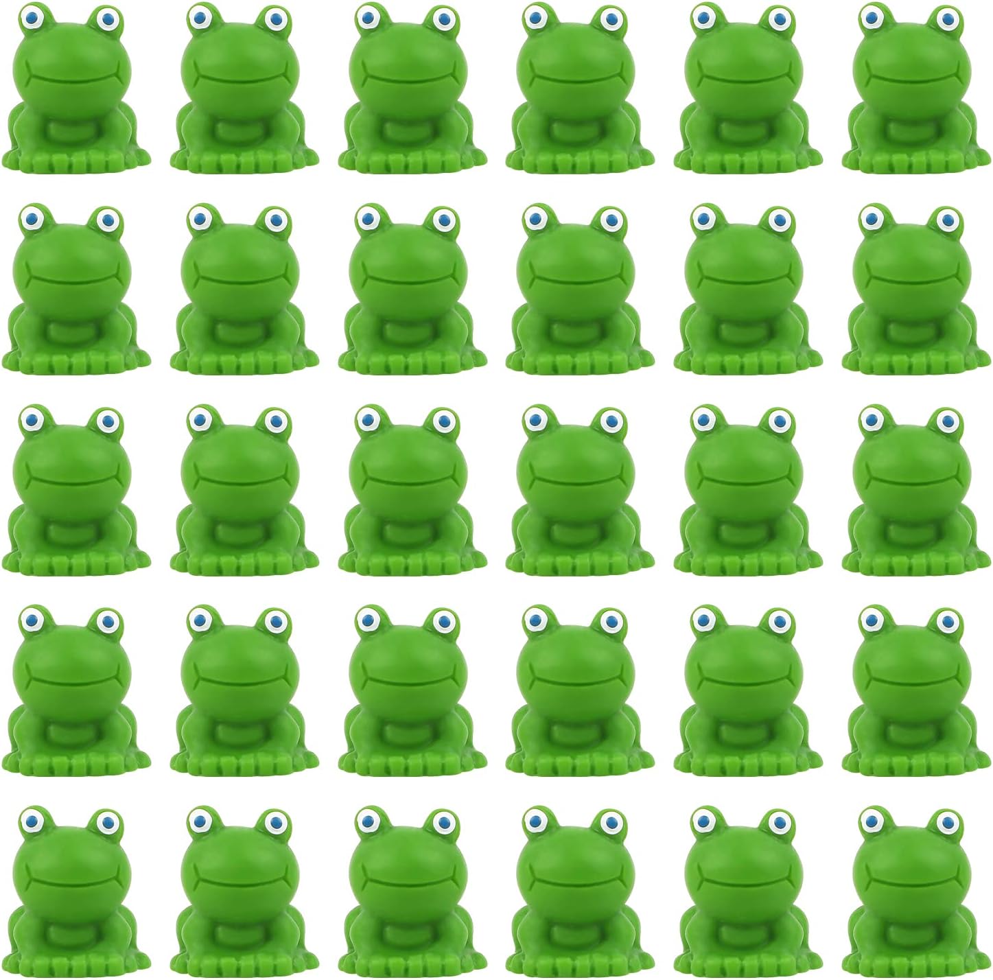 Amazon.com: CCINEE 30 Pcs Resin Mini Frogs Green Frog Miniature ...
