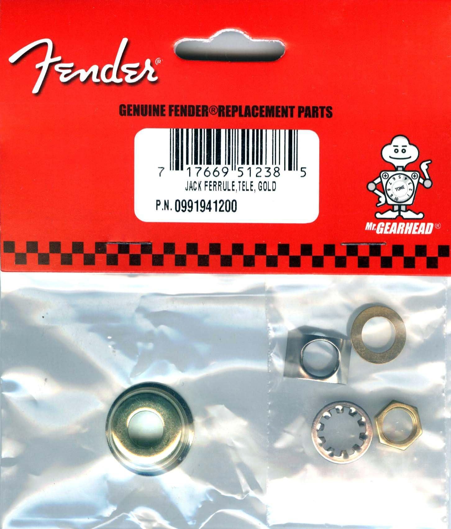 Amazon.com: Fender Telecaster Jack Ferrule - Gold : Musical Instruments