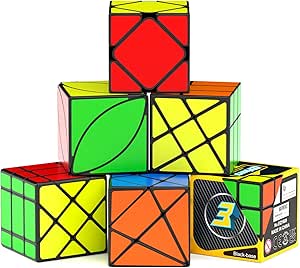 Amazon.com: Vdealen 3x3x3 Speed Cube Set, Speed Cube Bulk of Skew Ivy ...