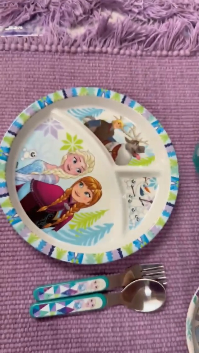 Watch My Review on Disney Frozen Kids Dinnerware Set Elsa Anna on ...
