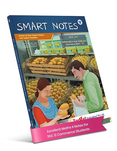 Std 12th Maths - II Book | Smart Notes | SYJC Commerce Guide | HSC ...