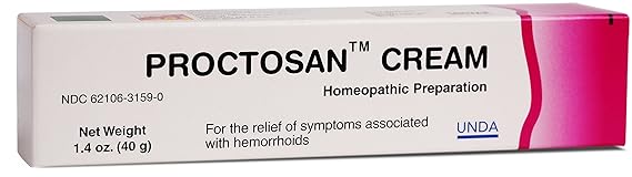 Amazon.com : UNDA - Proctosan Cream (Paeonia) - Homeopathic Remedy for ...