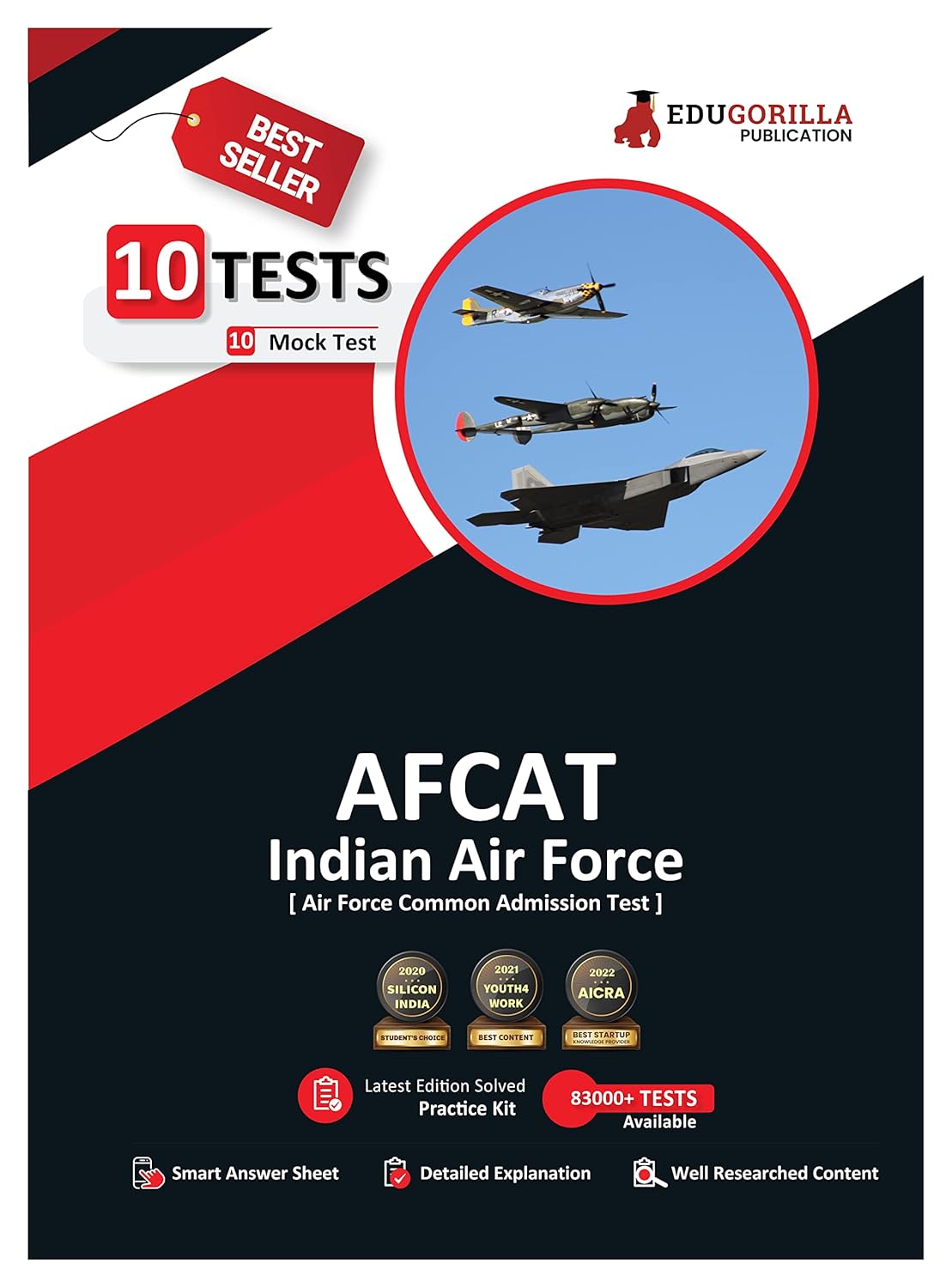 AFCAT Book 2023: Air Force Common Admission Test (English Edition) - 10 ...