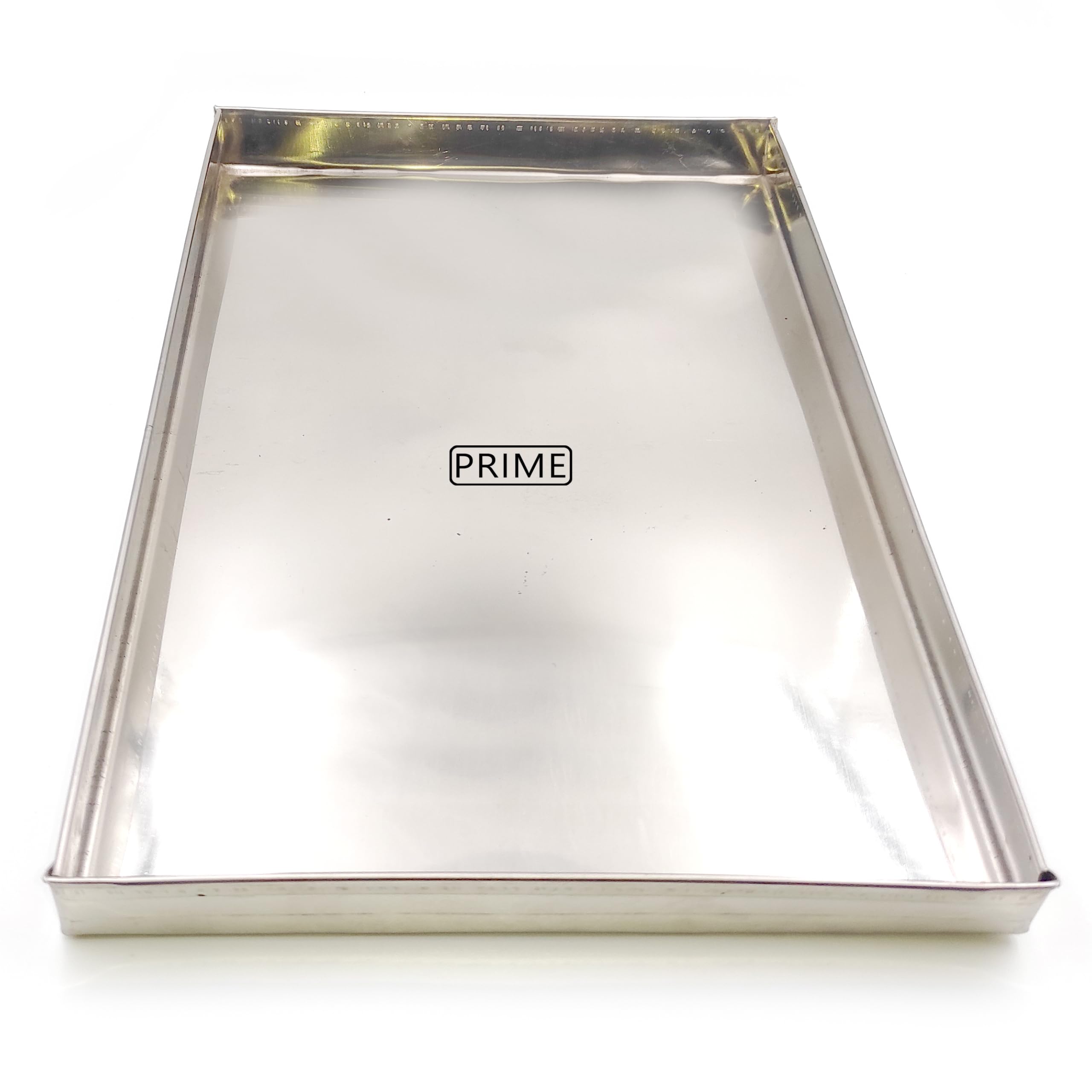 Buy Prime Bakers and Moulders Stainless Steel Sweet Rectangle Tray 1 ...