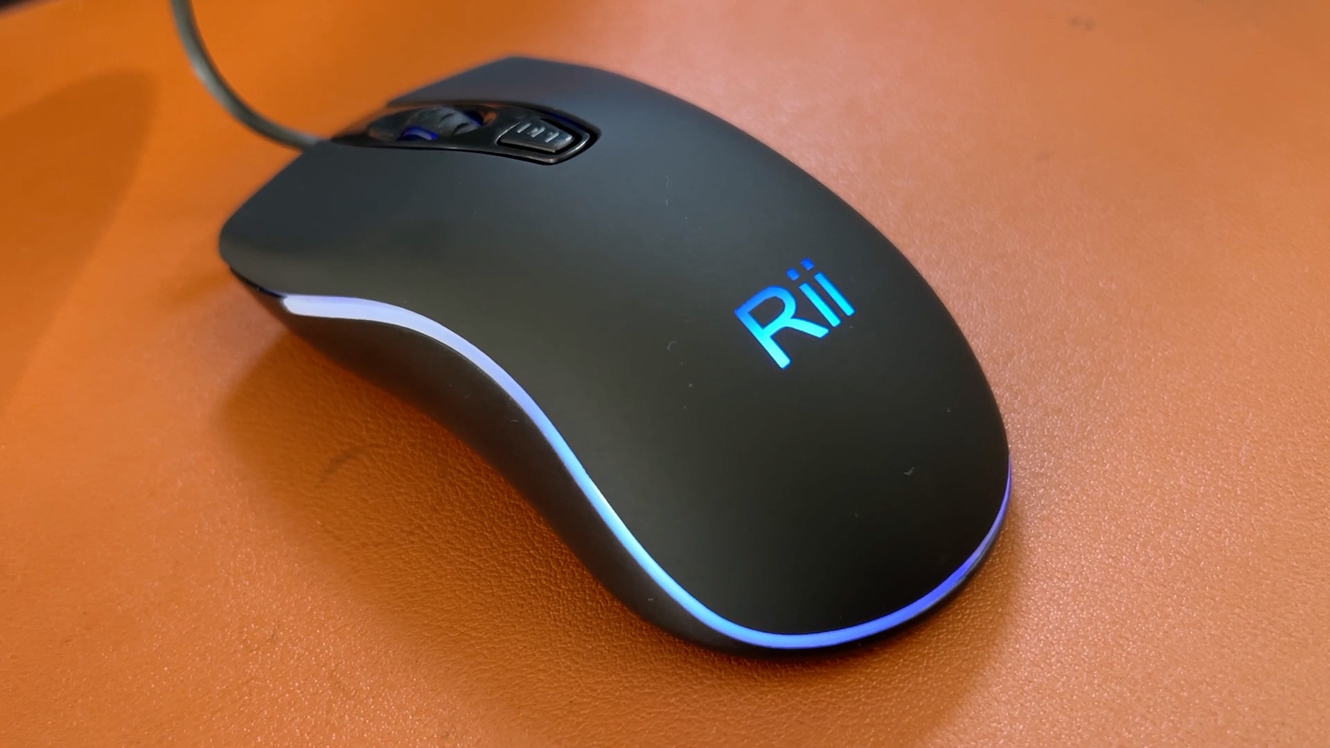 Watch Rii Wired Mouse, Computer Mouse with Blue Backlit,USB Mouse with ...