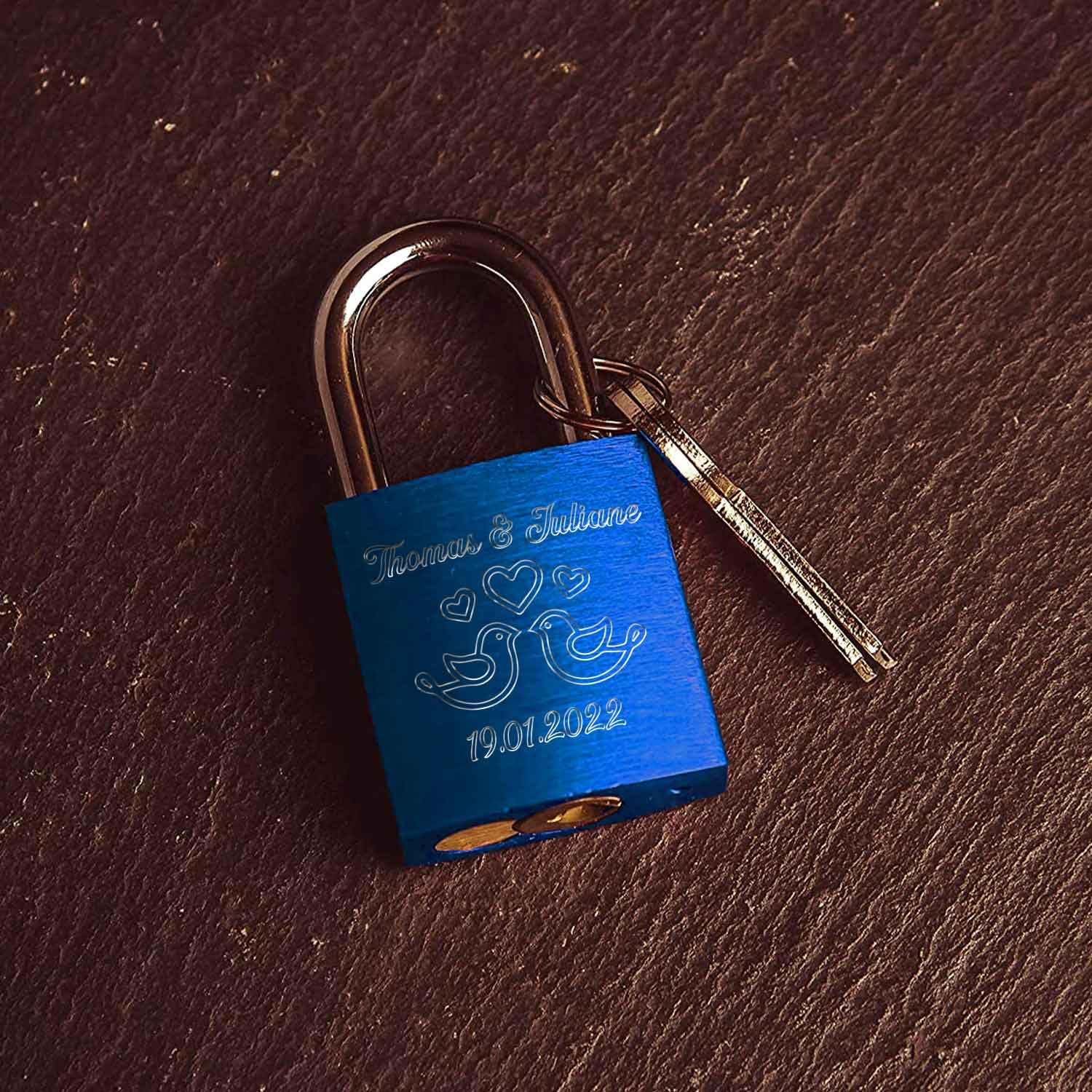 Heart Lock Key Quotes VeYocilk 3.5" 50mm Love Lock Heart Padlock, Pink