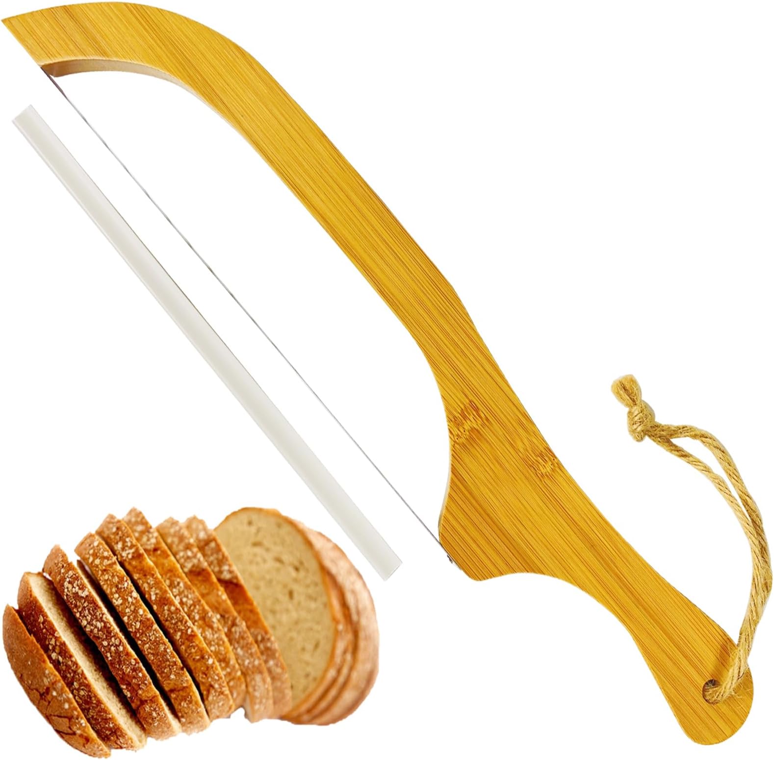 Amazon.com: FYLFOTA Bread Knife for Homemade Bread, Sourdough Bread ...