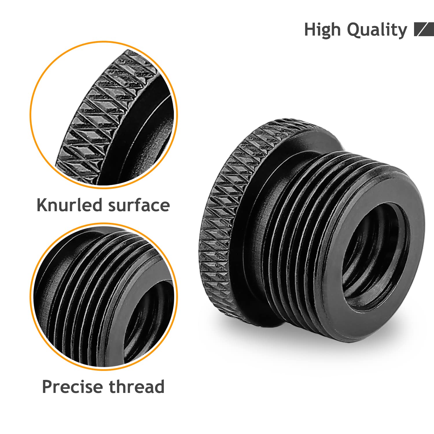 Snapklik.com : Frgyee 2 Pack Blue Yeti Adapter Screw Thread, 5/8" Male ...