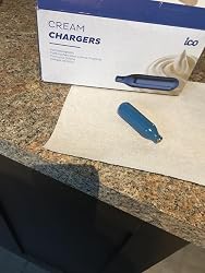 ICO Whipped Cream Charger, 50pcs, N2O Nitrous Oxide 8g Cartridges or ...