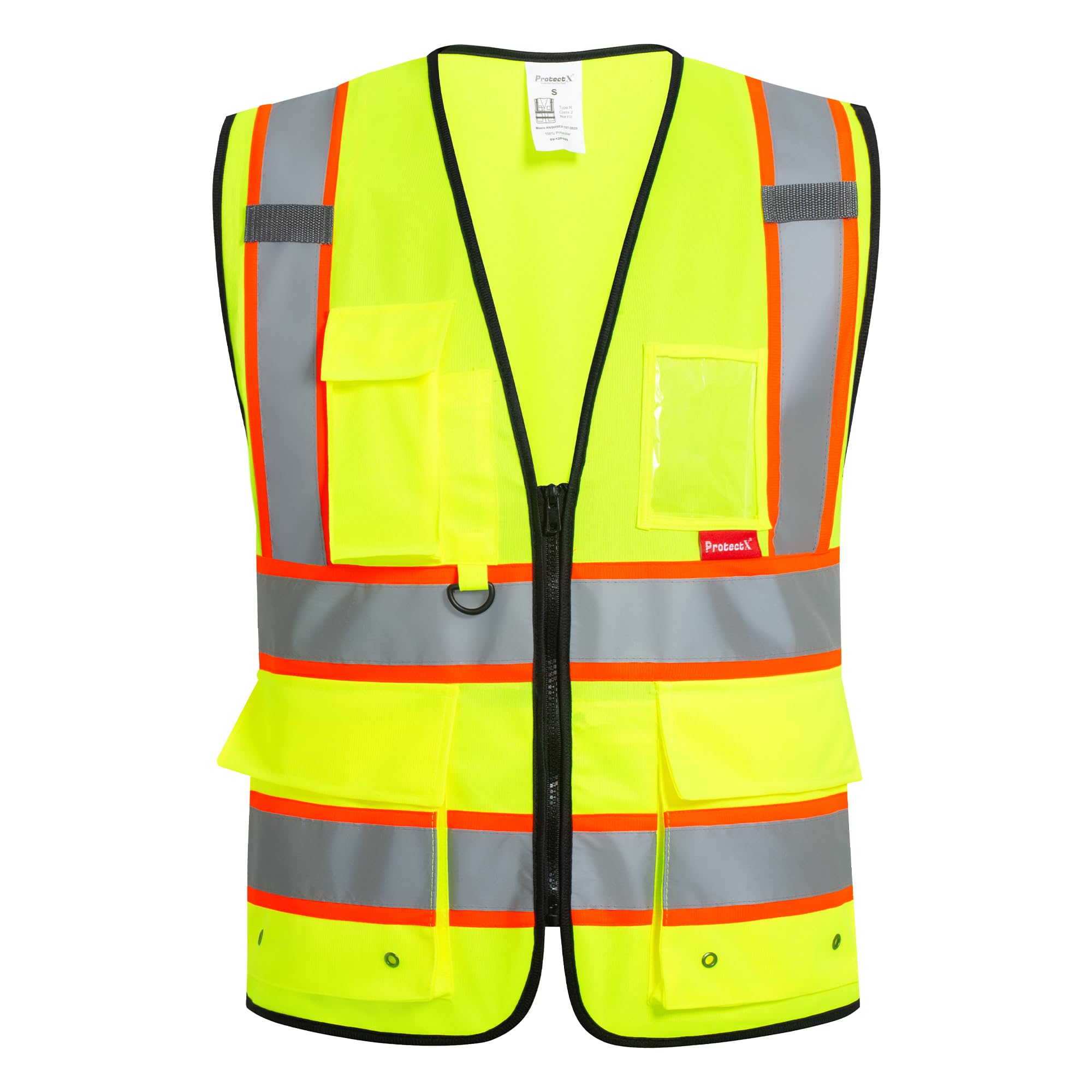 Snapklik.com : 9 Pockets Safety Vest For Men Women High Visibility ...
