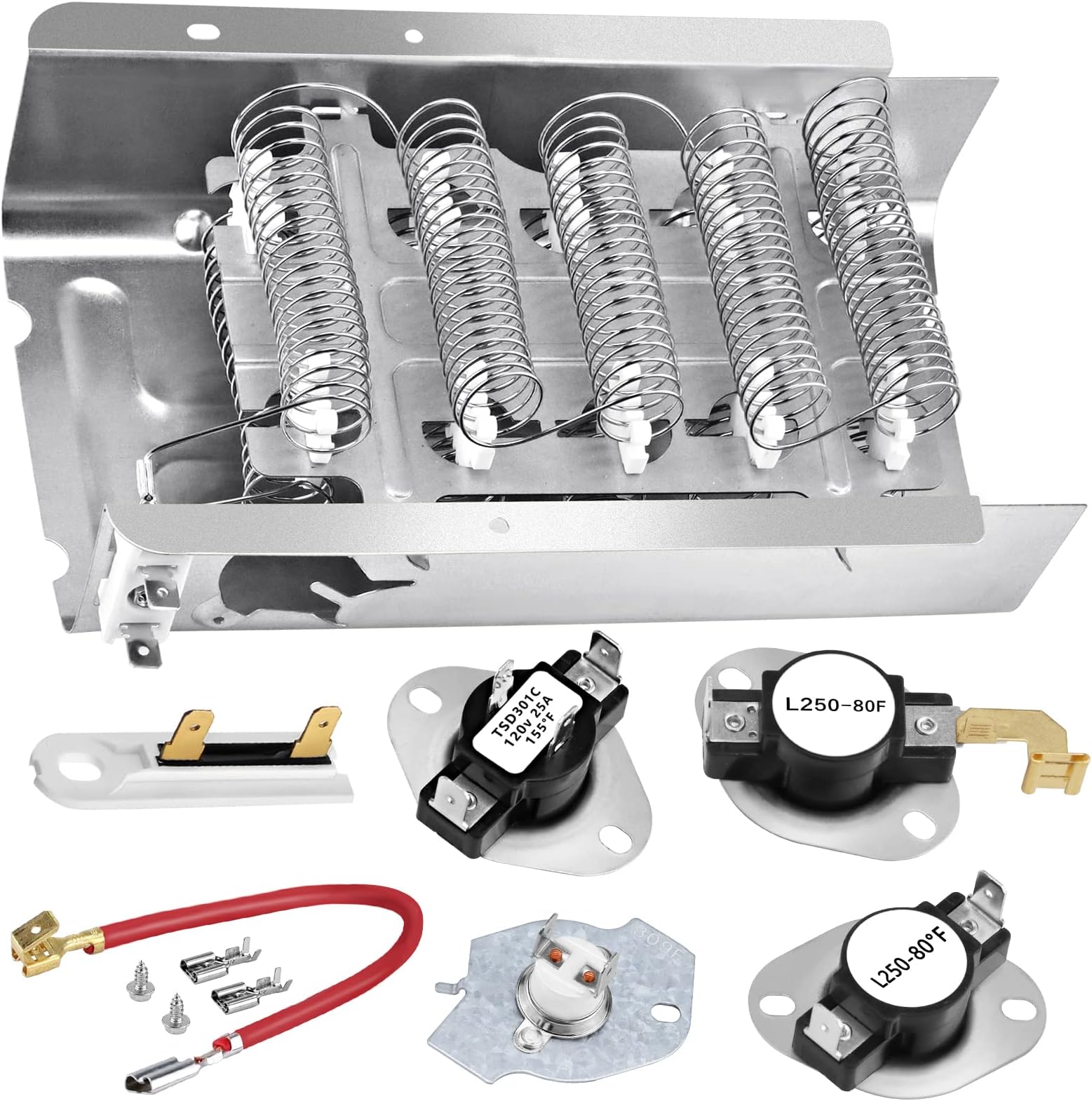 Amazon.com: Mintu Dryer Heating Element Replacement For Amana ...