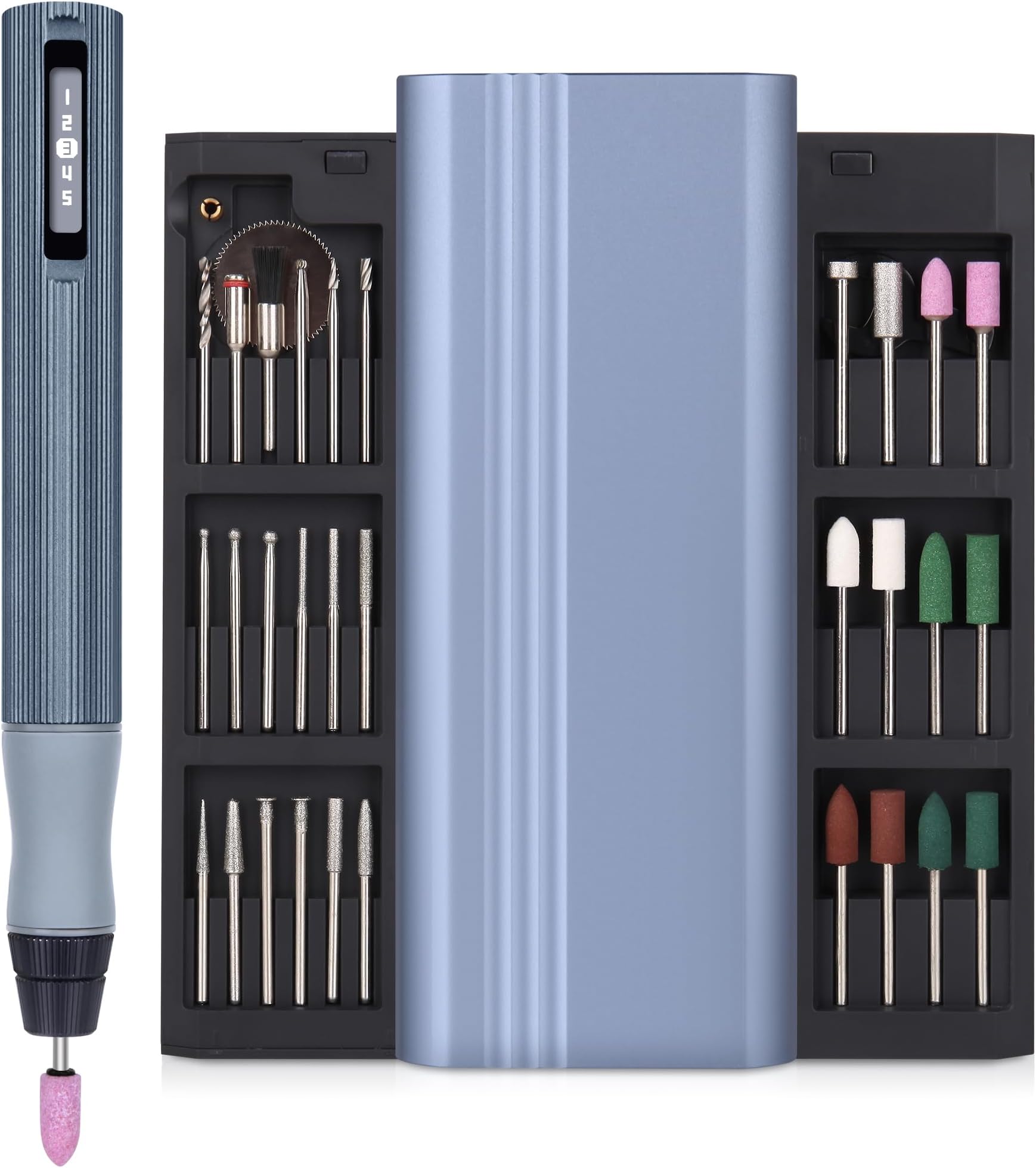 EFFTO Electric Cordless Rotary Tool, Engraving Pen with 30 Engraving ...