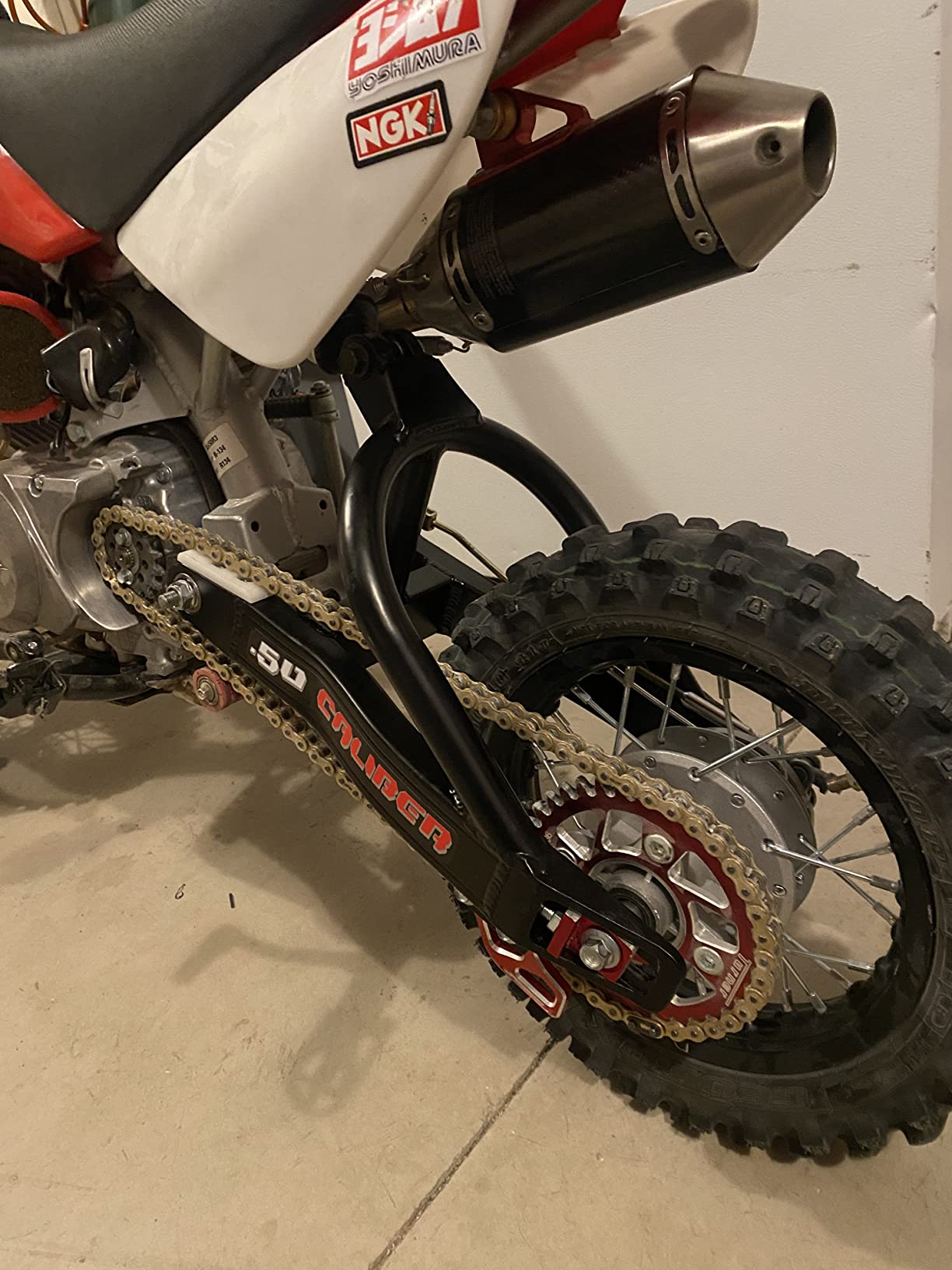 Amazon.com: 50 Caliber Racing 2.5" Extended Swing Arm Fits CRF50 XR50 ...