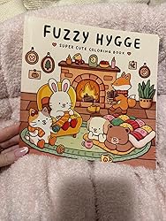 Amazon.com: Fuzzy Hygge: Cute and Cozy Coloring Book for Adults & Teens ...