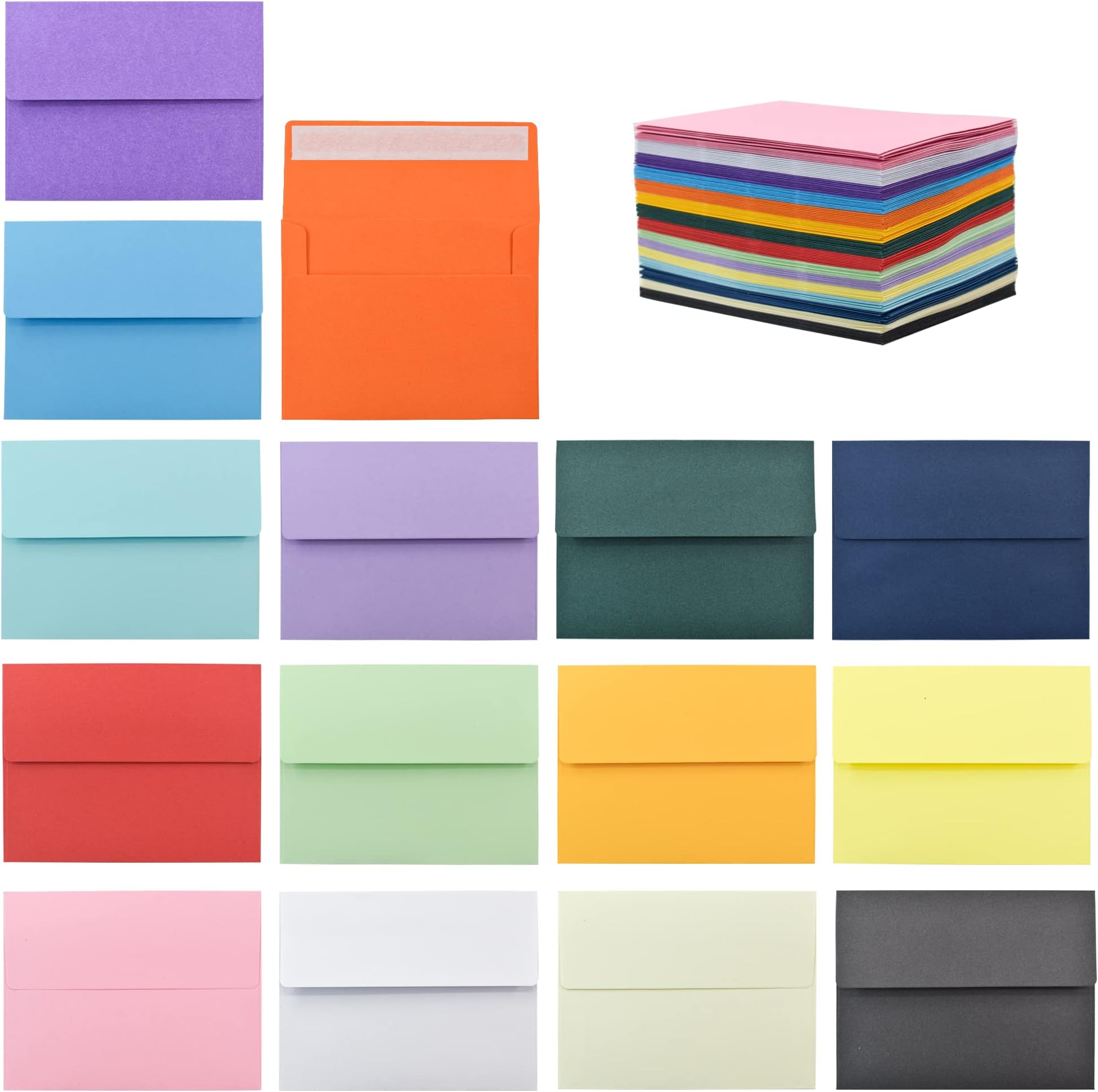 Amazon.com : Quality Park Invitation Envelopes, #5.5, White, 4.375 x 5. ...