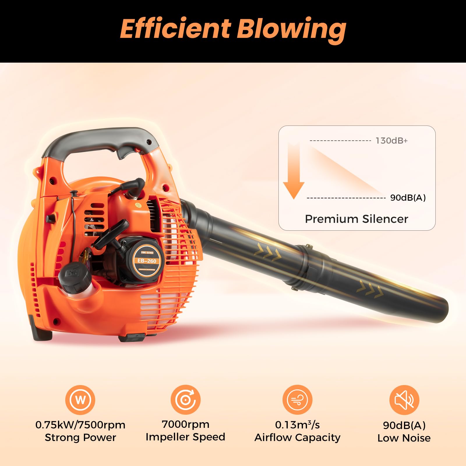 Snapklik.com : Gas Powered Leaf Blower, Handheld Gas Blower, Blowers ...