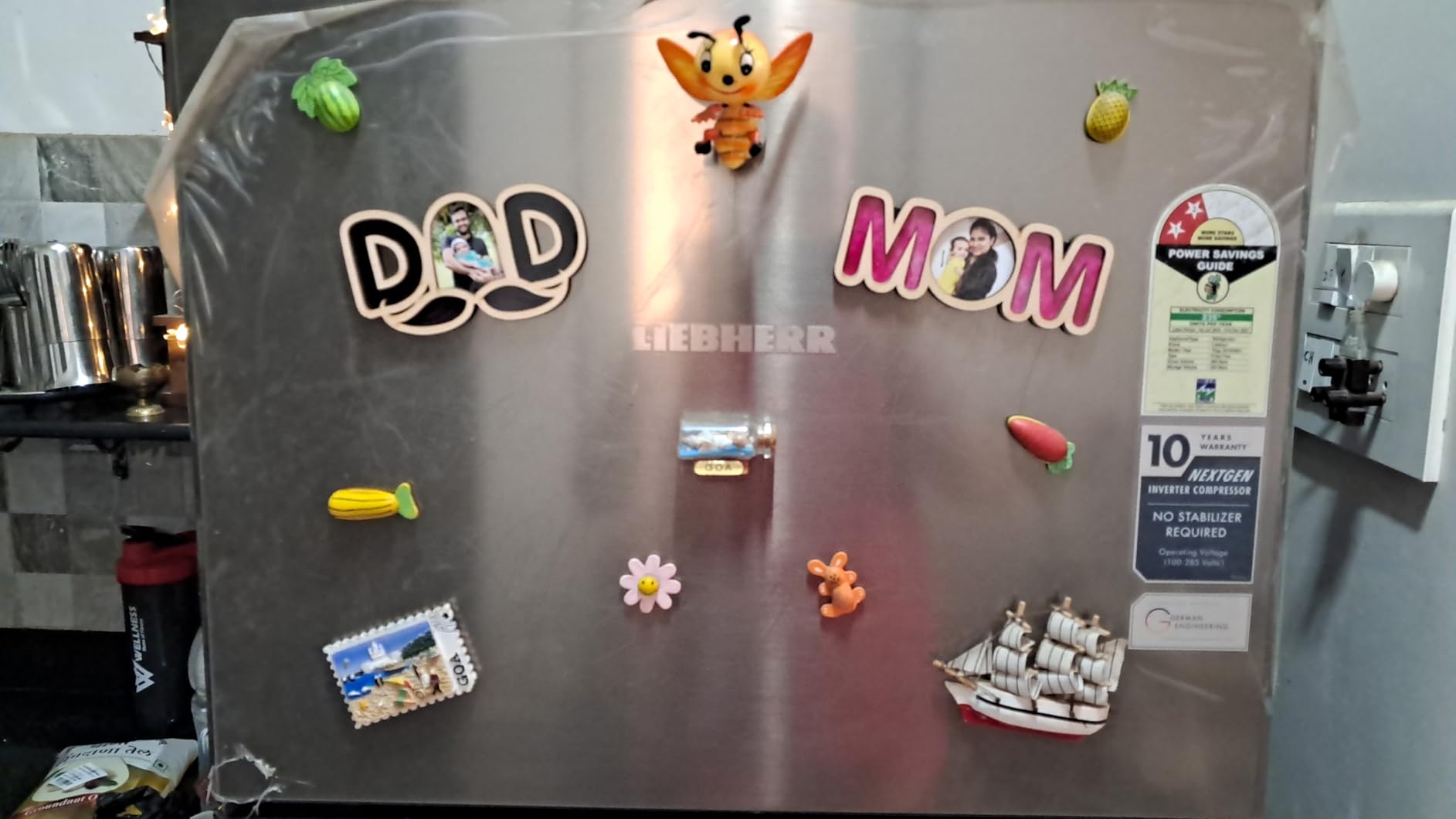 Buy Deep Print Customized Photo Fridge Magnets Best DAD Fathers Day ...