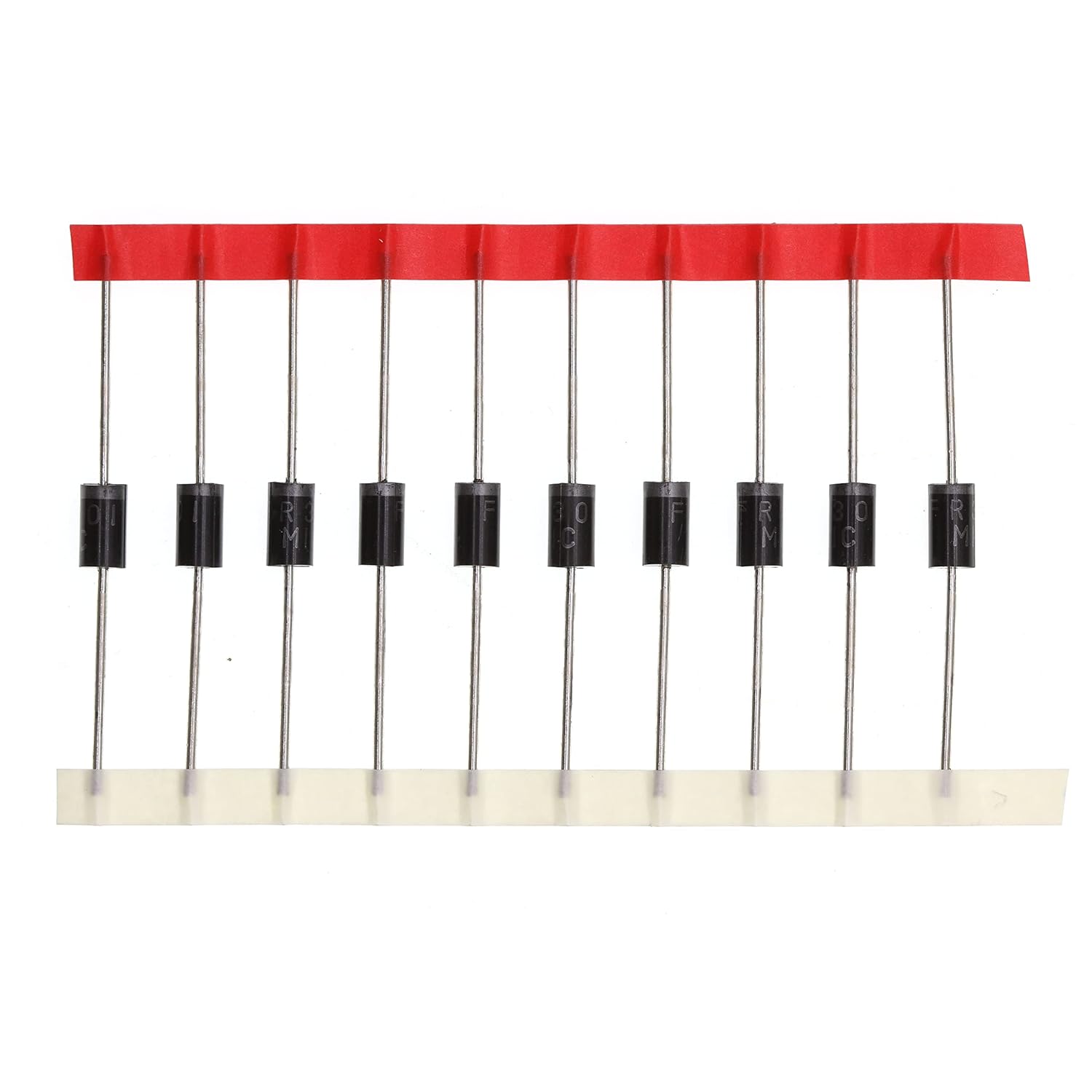 Amazon.com: HUABAN 10PCS FR301 Fast Recovery Rectifier Diode 3A 50V DO ...