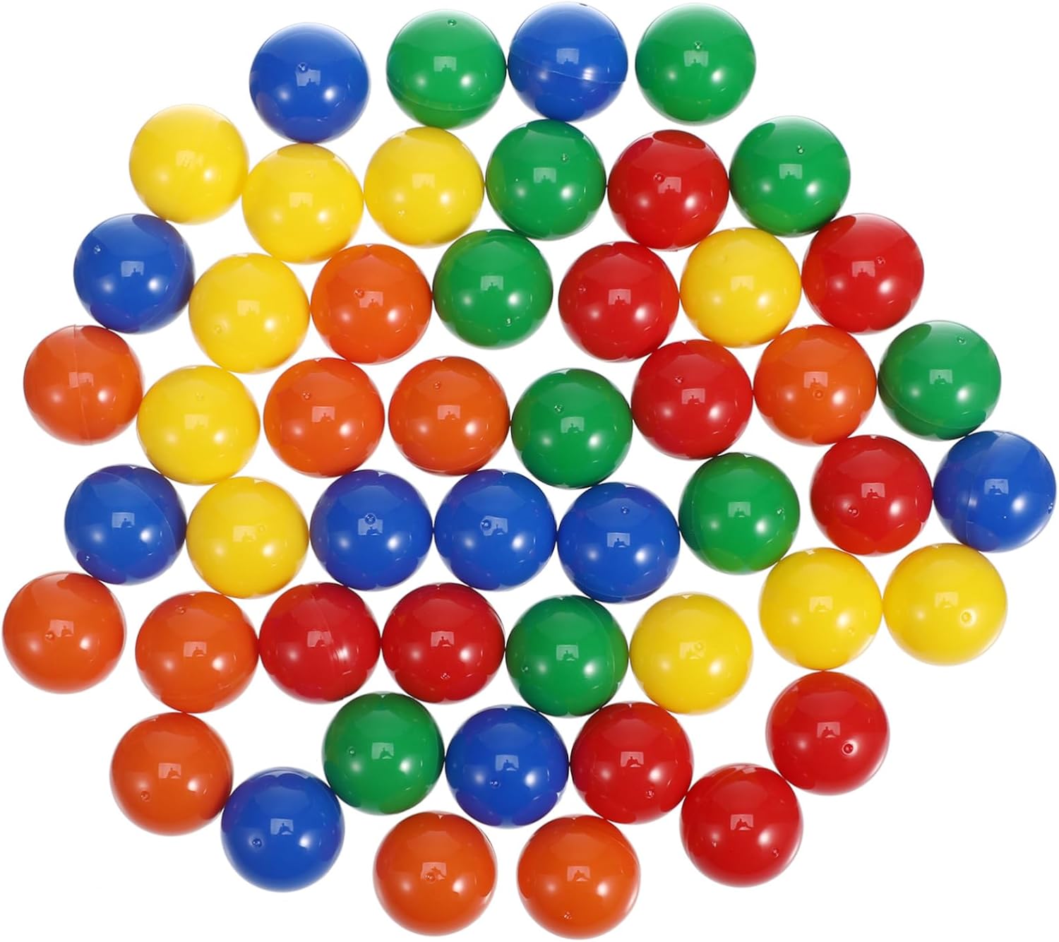 MAGICLULU 50Pcs Raffle Balls Hollow Balls Small Fillable Balls Ornament ...