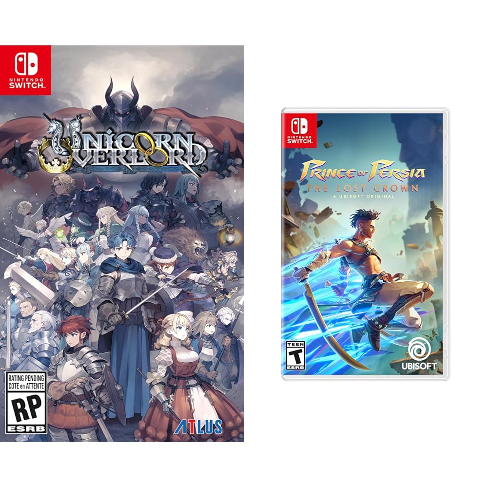 Amazon.com: Unicorn Overlord and Prince of Persia: The Lost Crown for ...