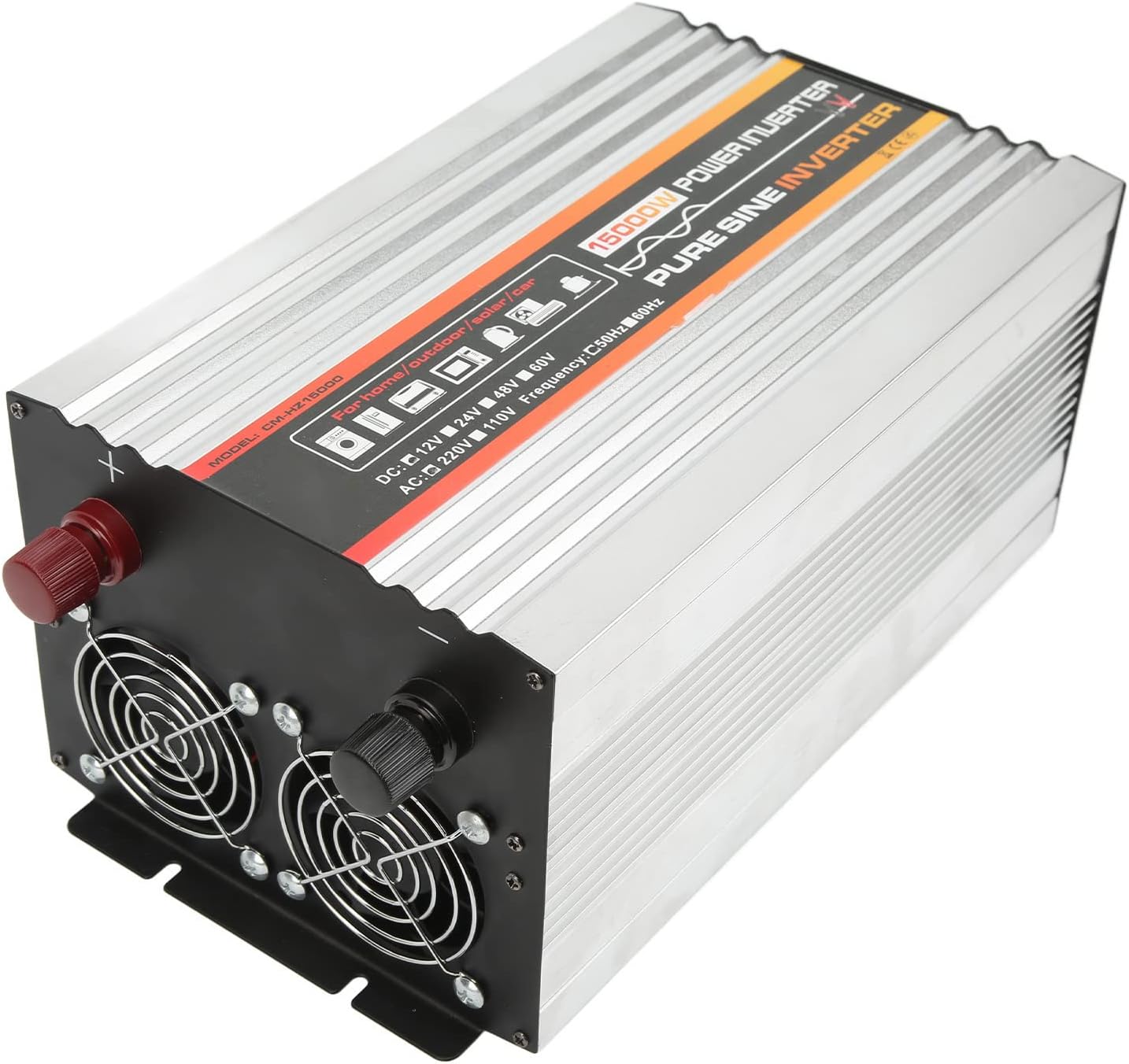 Amazon.com: Power Inverter, LED Display Solar Power Inverter LED Work ...