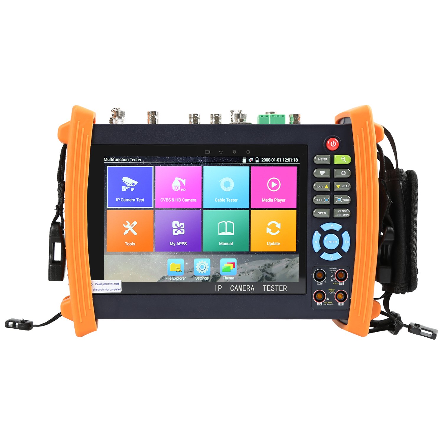 Buy Electop 7 Inch CCTV Tester 1080P IP Camera Monitor SDI/AHD/TVI/CVI ...