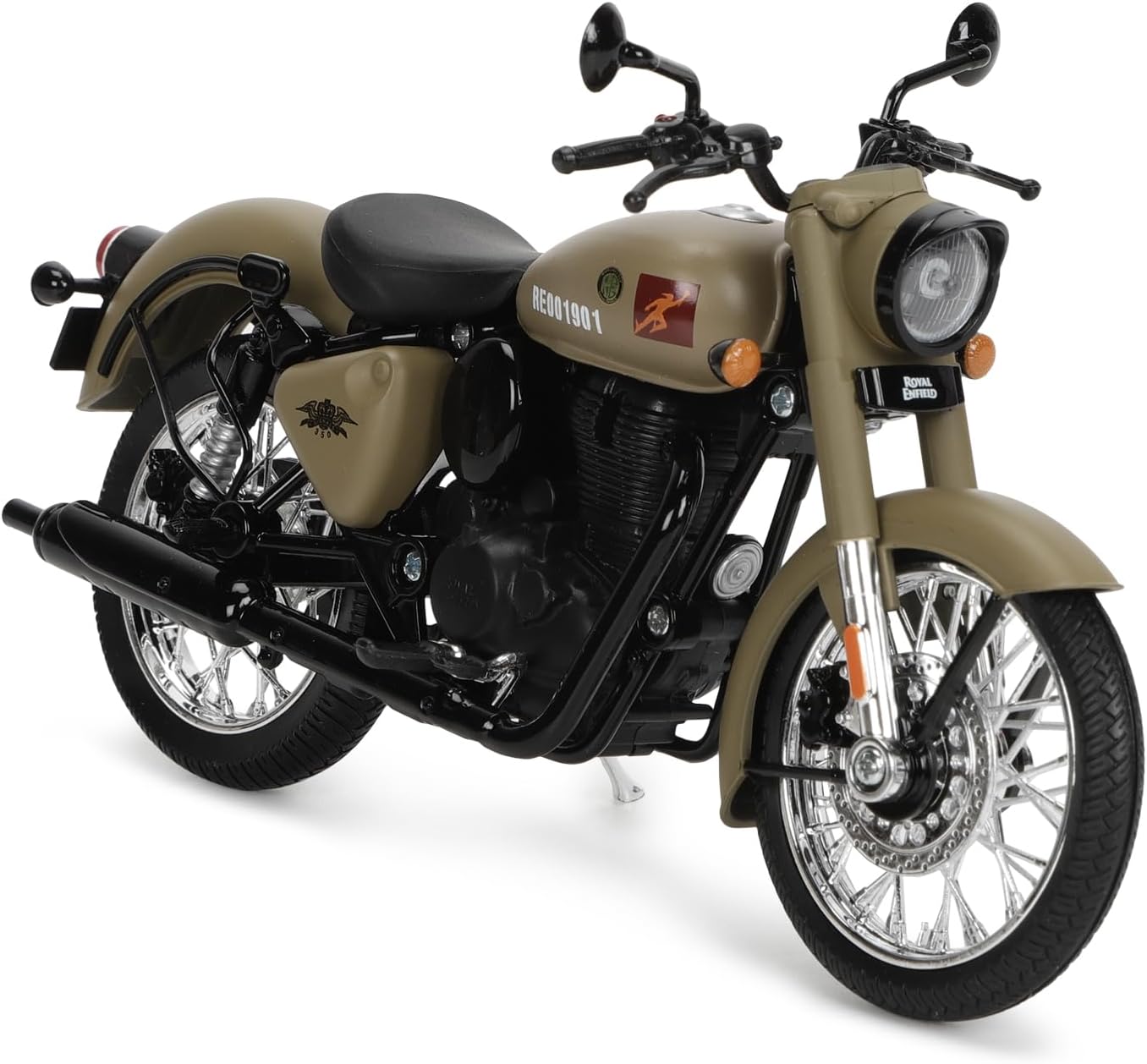 Royal Enfield Scale Model Meteor 350 Fireball Red : Amazon.in: Toys & Games