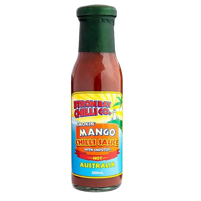 Byron Bay Chilli Co Original Smokin Mango Chilli Sauce With Chipotles ...