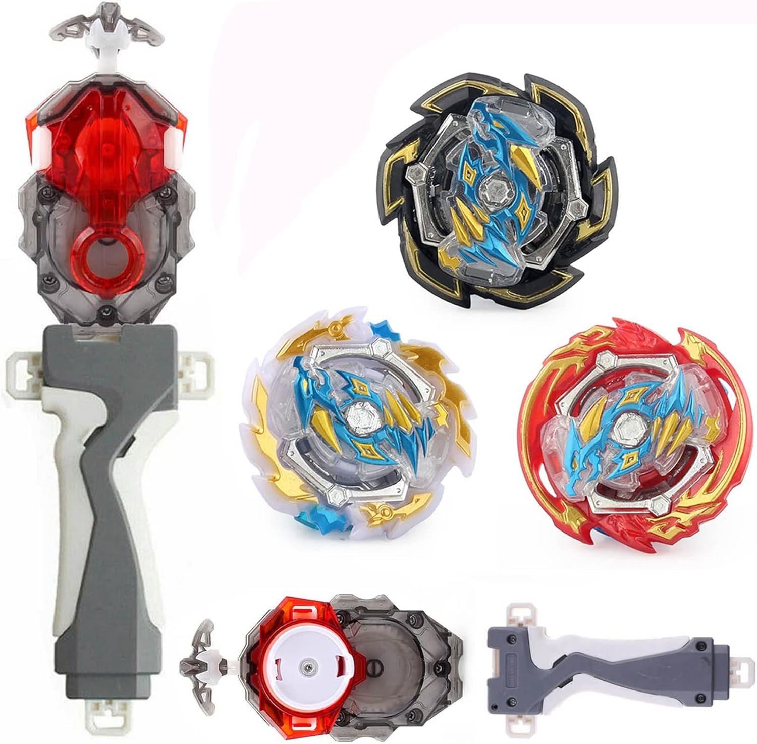 Amazon.com: Bey Battling Toys Burst Booster GT Starter B-133 3 in 1 Ace ...