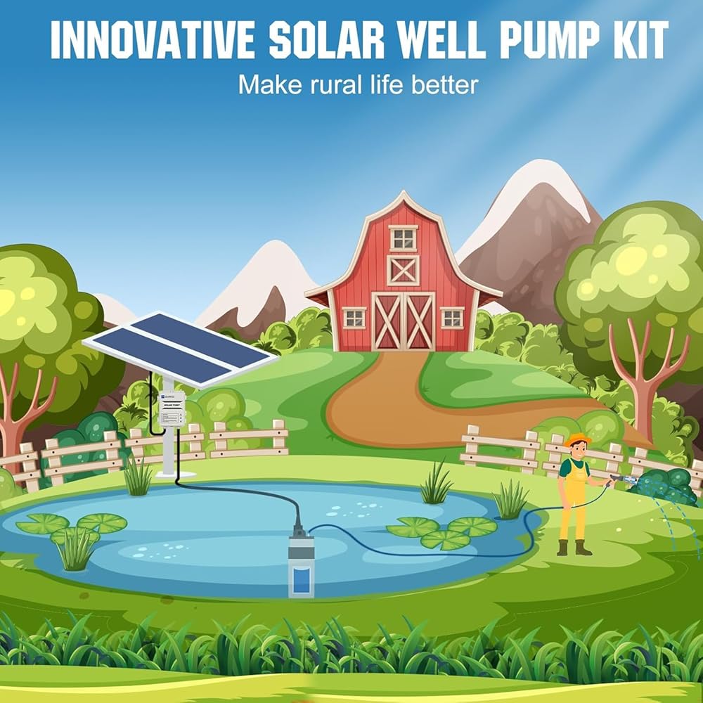 ECO WORTHY Solar Water Pump 12V DC Solar Well Pump Philippines | Ubuy