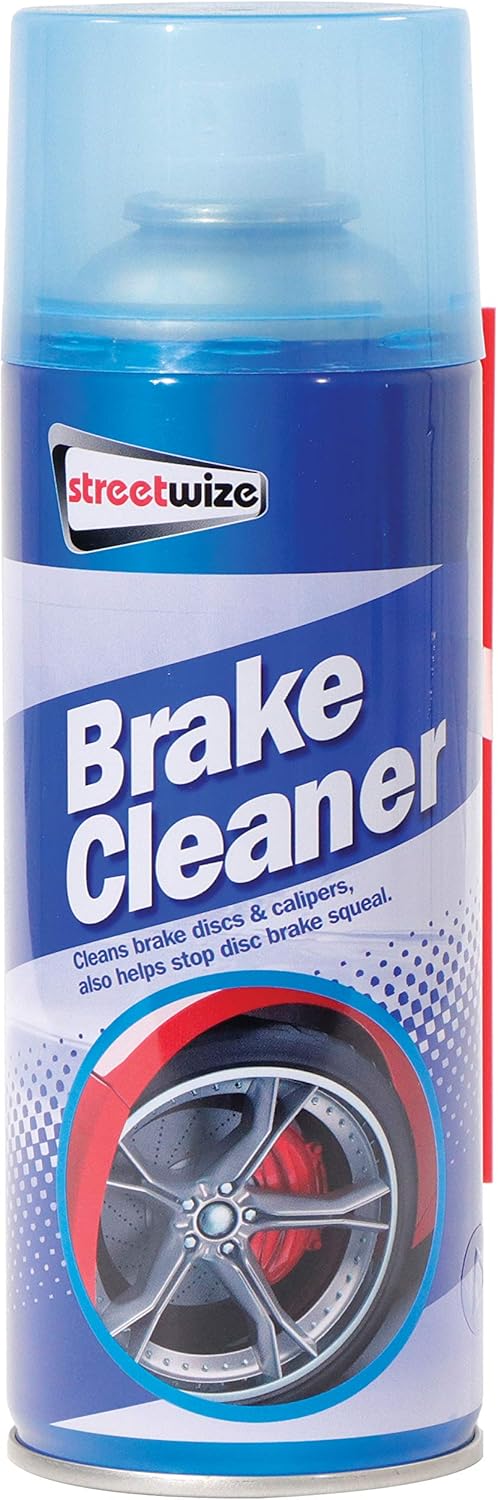 Streetwize - Brake Cleaner - Remove Brake Fluid, Grease, Oil and Brake ...