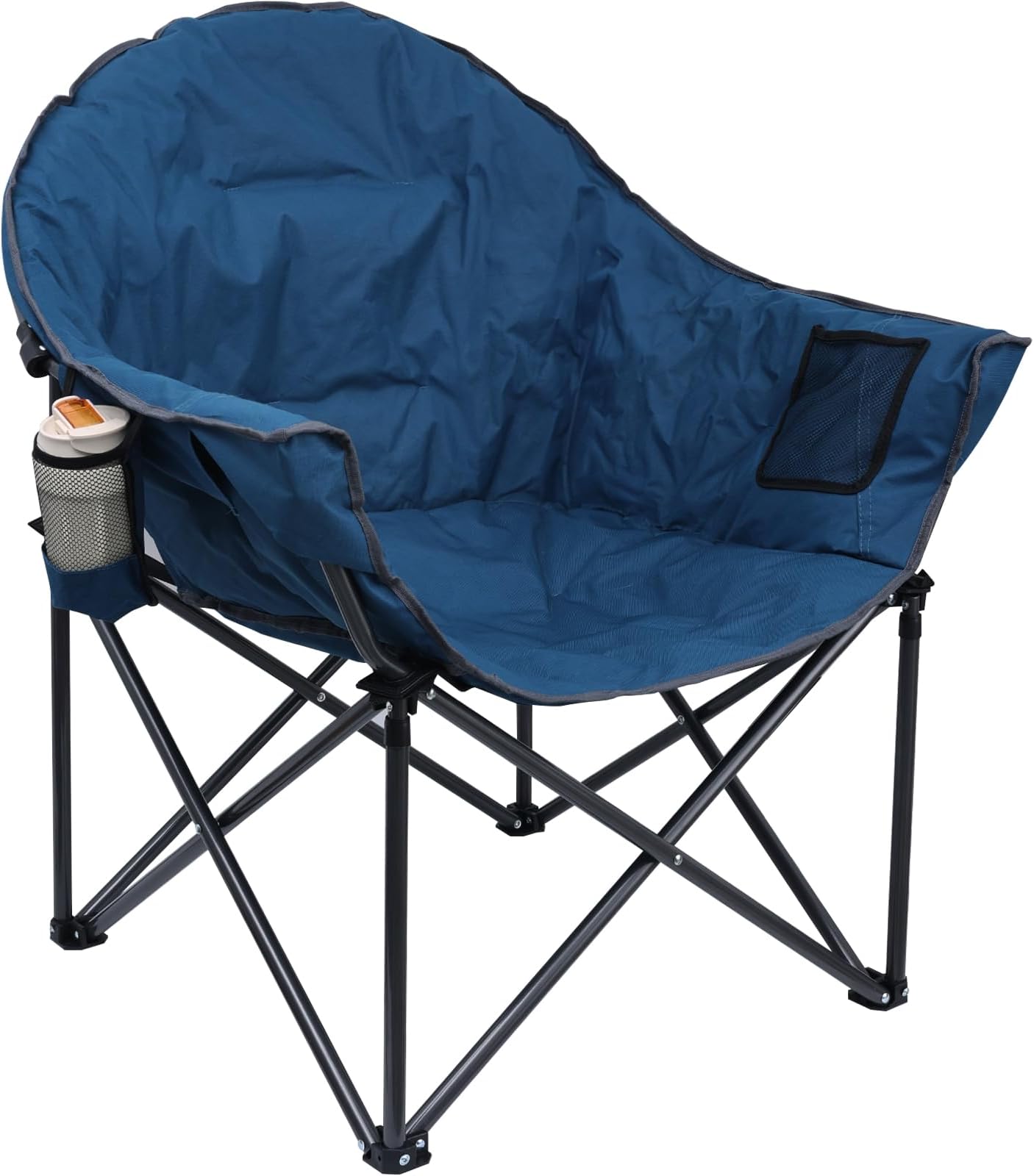 Amazon.com: Youtanic Oversized Camping Chair, Portable Folding Camping ...